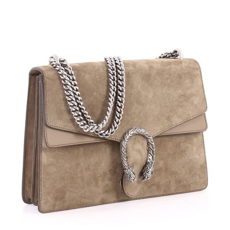 Gucci Dionysus Handbag Suede Medium at 1stDibs