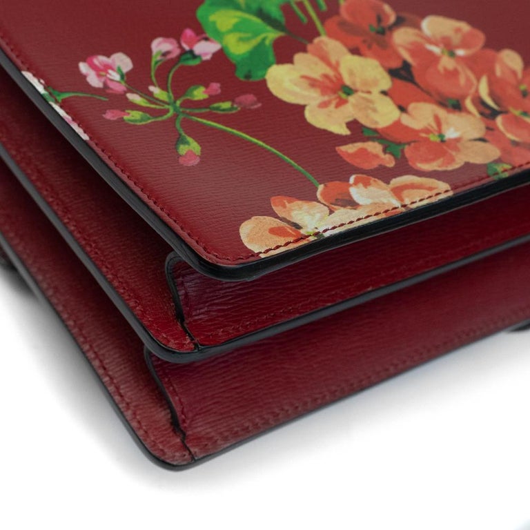 GUCCI, Dionysus Small in red leather. For Sale at 1stDibs