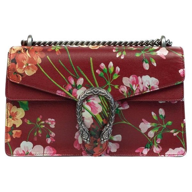 GUCCI, Dionysus Small in red leather. For Sale at 1stDibs