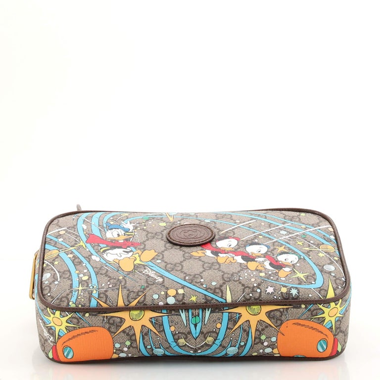 Gucci Disney Donald Duck Belt Bag Printed GG Coated Canvas For Sale at ...
