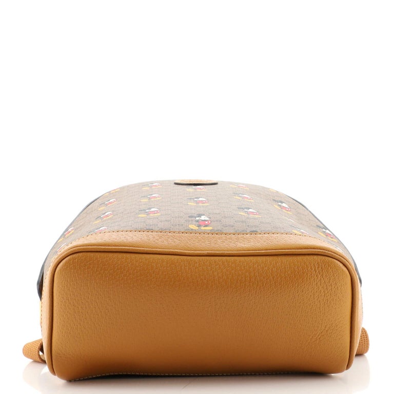 Gucci Disney Mickey Mouse Backpack Printed Mini GG Coated Canvas Small ...