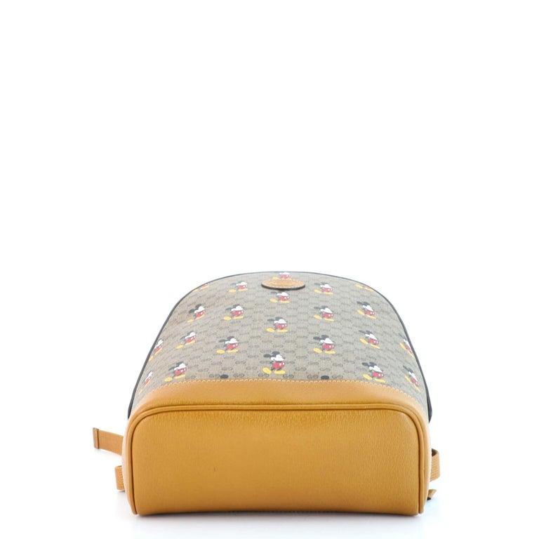 Gucci Disney Mickey Mouse Backpack Printed Mini GG Coated Canvas Small ...