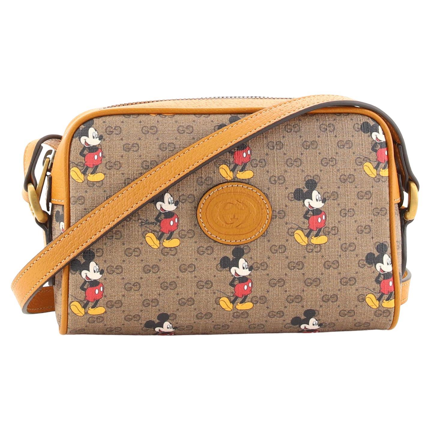 Gucci Mickey Mouse Crossbody Bag - For Sale on 1stDibs | gucci mickey ...