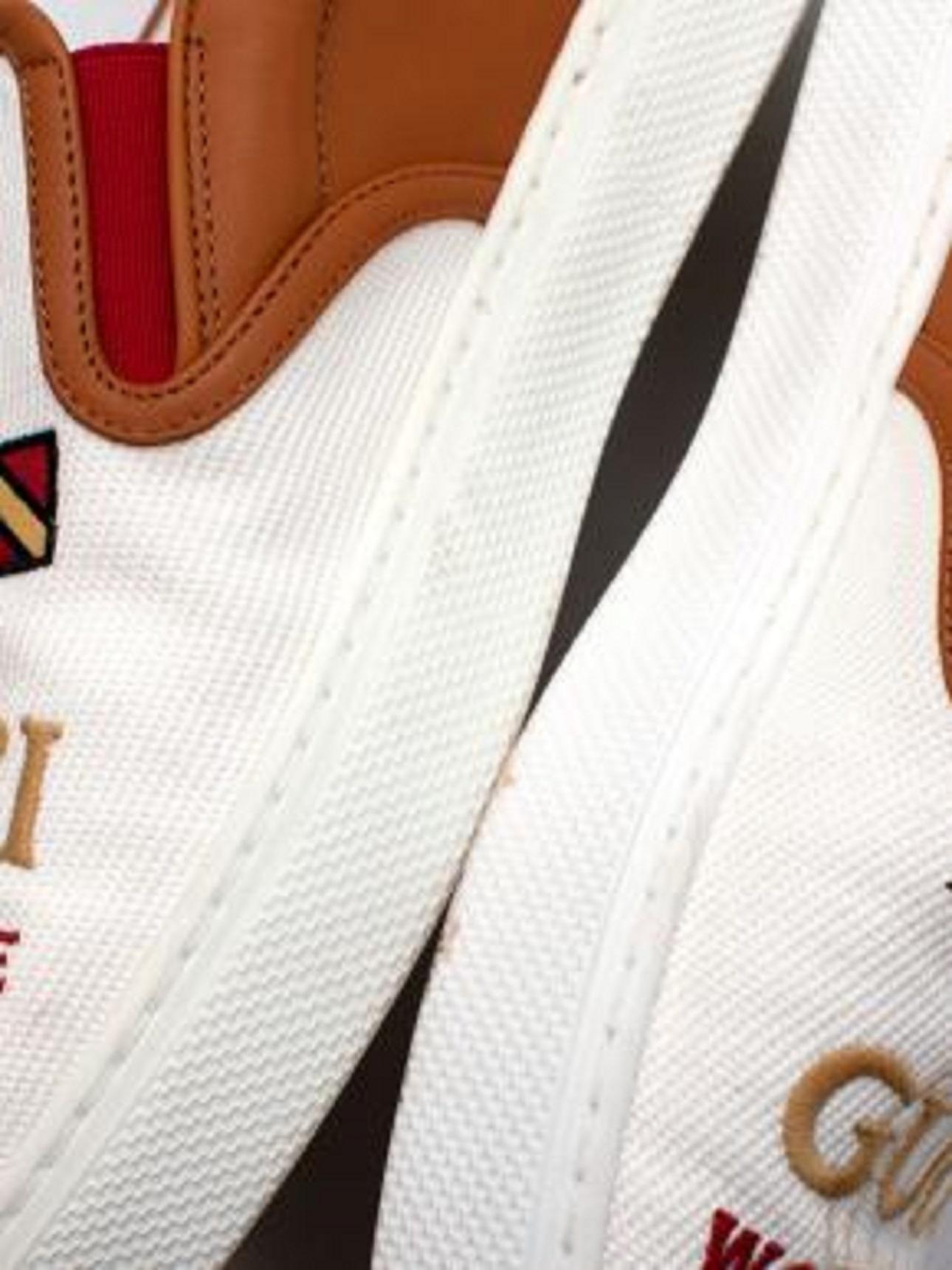Gucci Dublin Worldwide Flag Slip-On Sneakers For Sale at 1stDibs ...