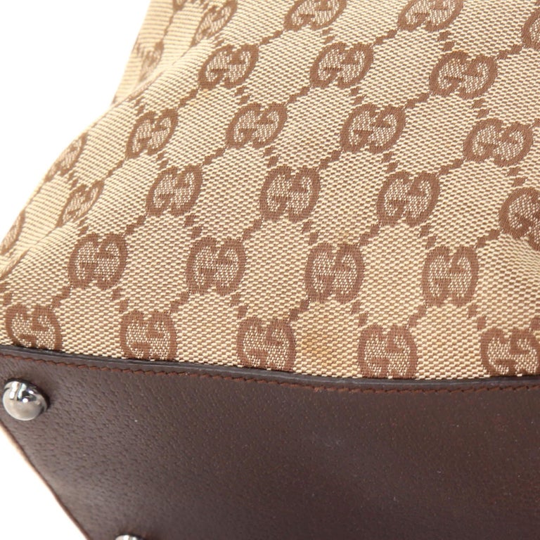 Gucci Eclipse Tote GG Canvas Small For Sale at 1stDibs