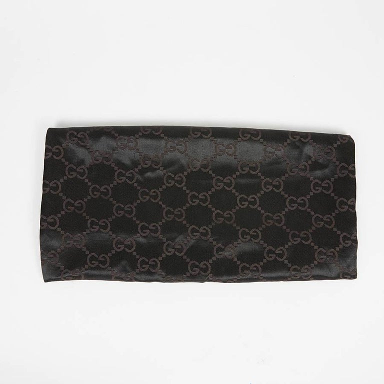 GUCCI Embossed Gold Leather Vintage Handbag For Sale at 1stDibs