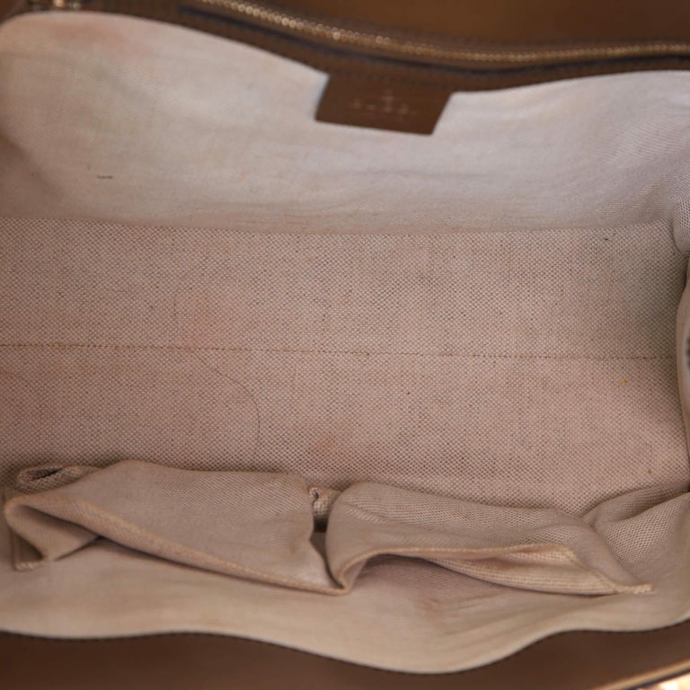 Gucci Emily Chain Flap Shoulder Bag Guccissima Patent Large For Sale at ...