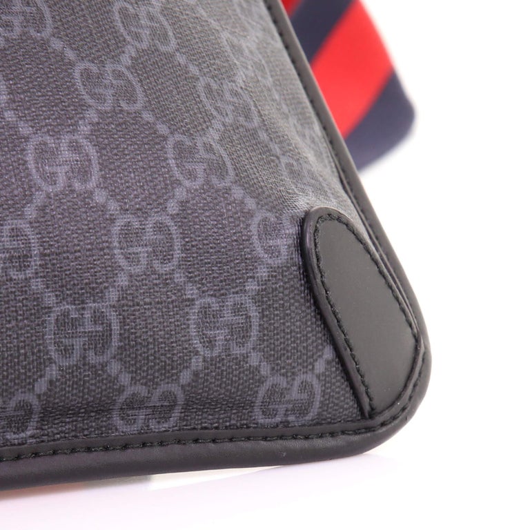 Gucci Envelope Web Messenger GG Coated Canvas Medium at 1stDibs
