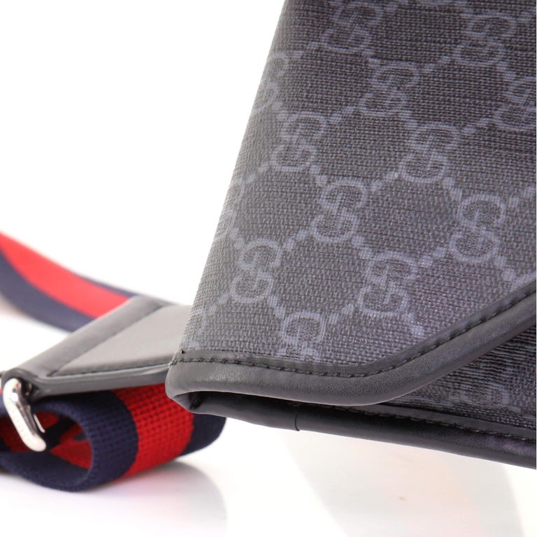Gucci Envelope Web Messenger GG Coated Canvas Medium at 1stDibs