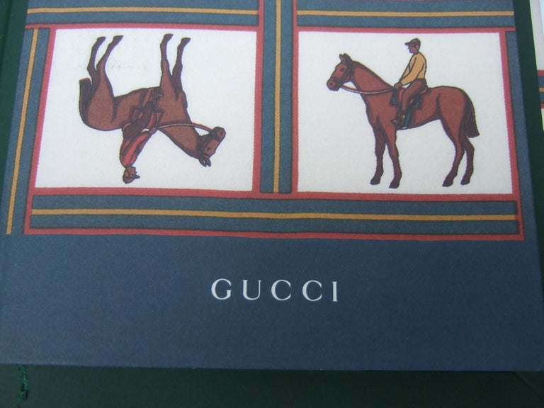 Gucci Equine Design Note Cards and Journal Book Stationery Set in Gucci ...