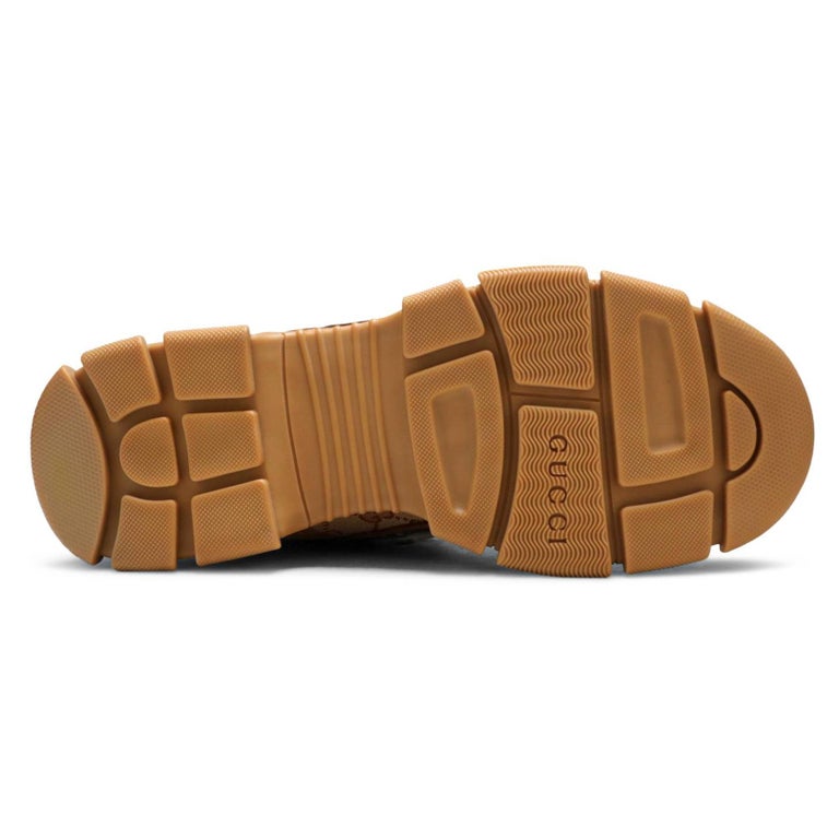 Gucci Flashtrek Brick Red GG Mid Top Sneakers (10 US) 521680 For Sale ...