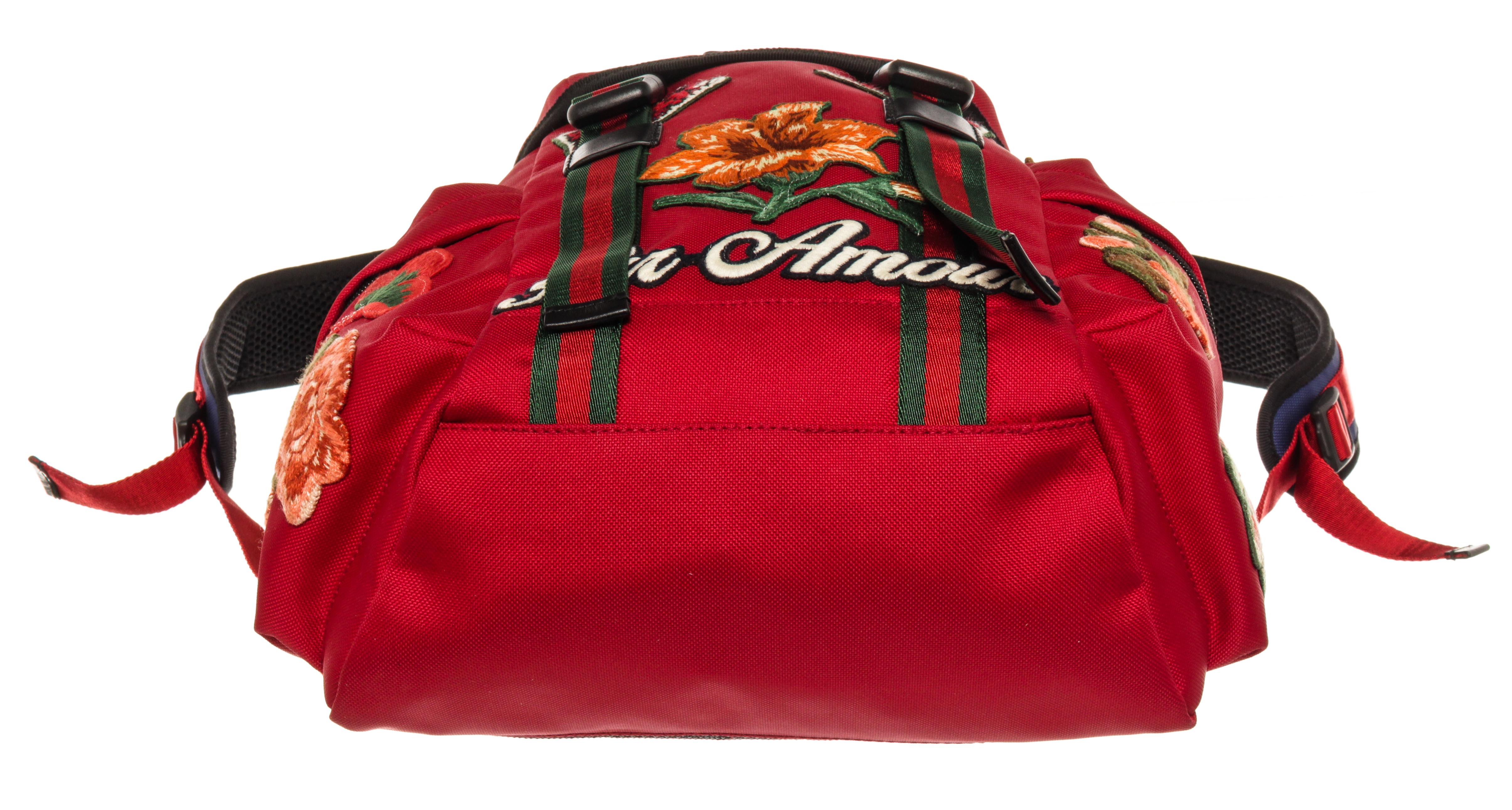 Gucci Floral Techpack Backpack For Sale at 1stDibs | gucci floral backpack