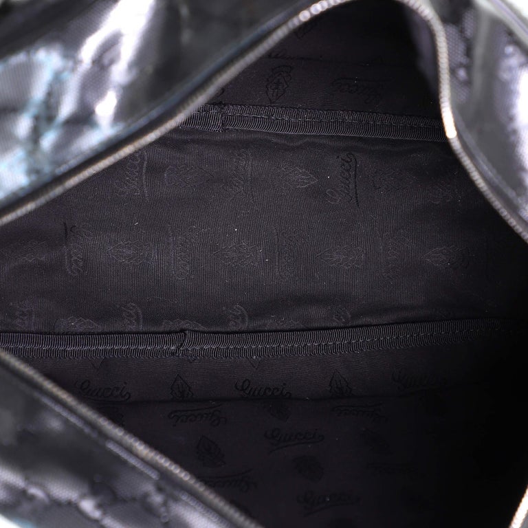 Gucci Front Zip Camera Bag GG Imprime Large For Sale at 1stDibs