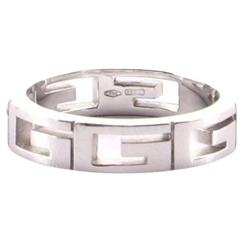 18 Karat White Gold Gucci Icon Band Made in Italy For Sale at 1stDibs ...