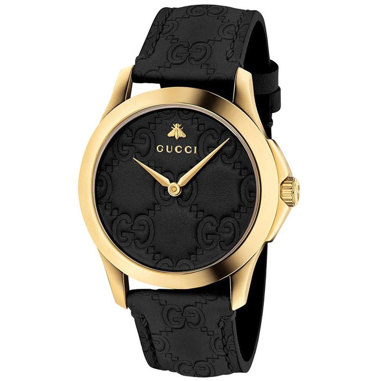 Gucci G-Timeless Black Dial Ladies Watch YA1264034A For Sale at 1stDibs
