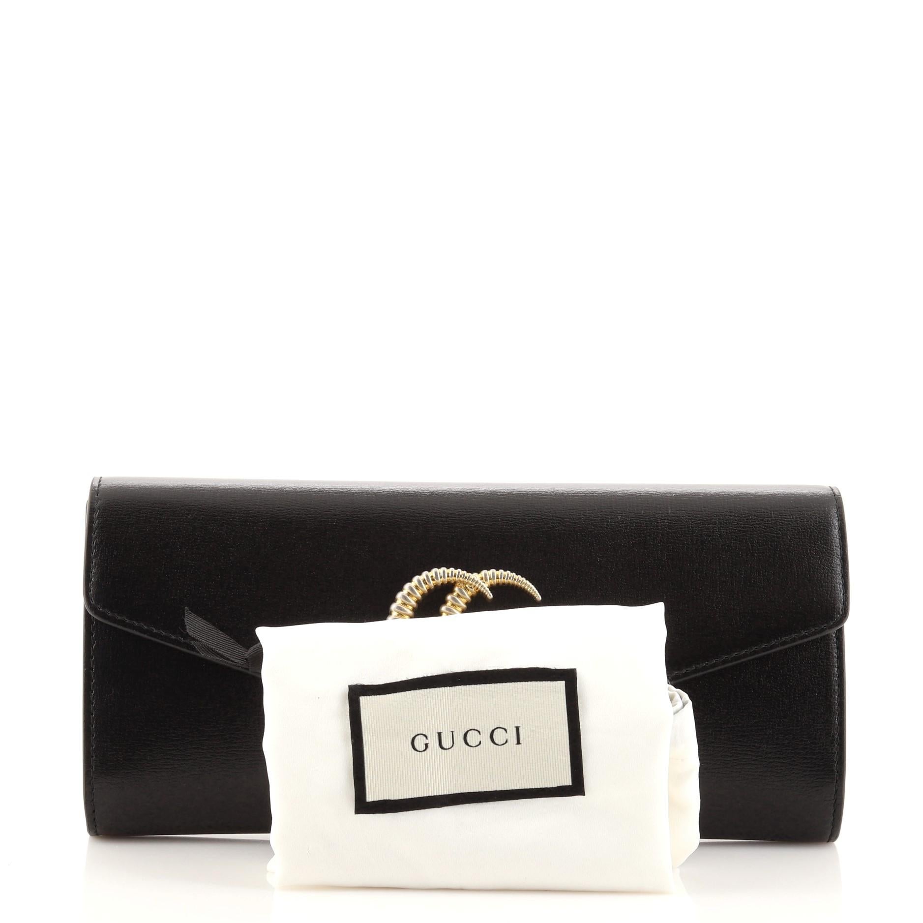 Gucci GG Broadway Envelope Clutch Leather at 1stDibs | gucci envelope ...