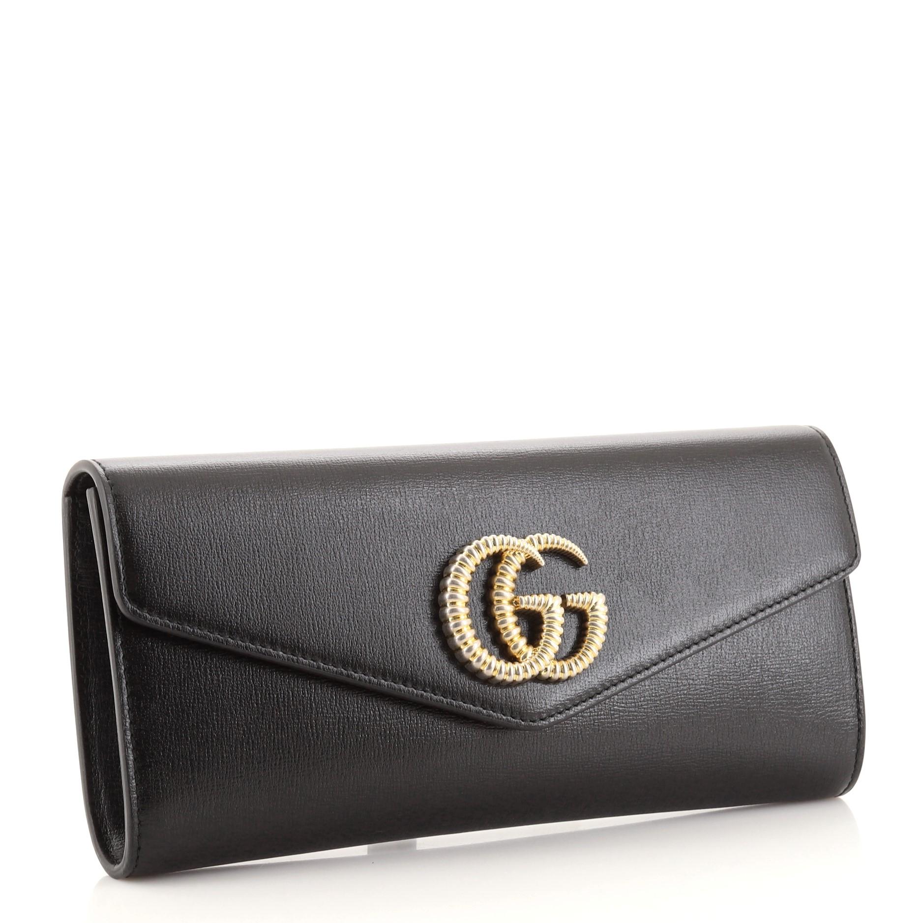 Gucci GG Broadway Envelope Clutch Leather at 1stDibs | gucci envelope ...