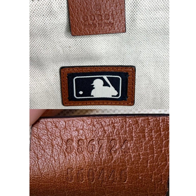 Gucci GG Canvas NY Yankees Backpack at 1stDibs