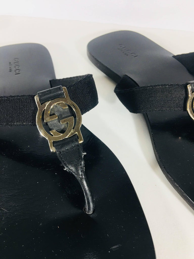 Gucci GG Flip Flops at 1stDibs | gucci flip flops on sale