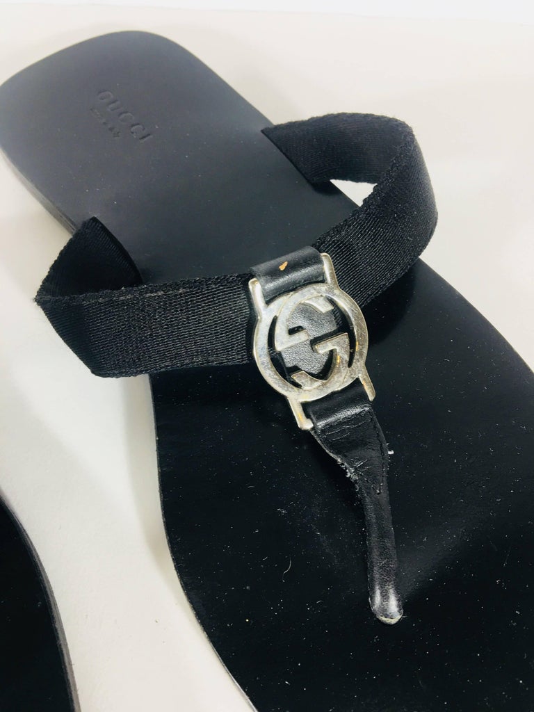 Gucci GG Flip Flops at 1stDibs | gucci flip flops on sale