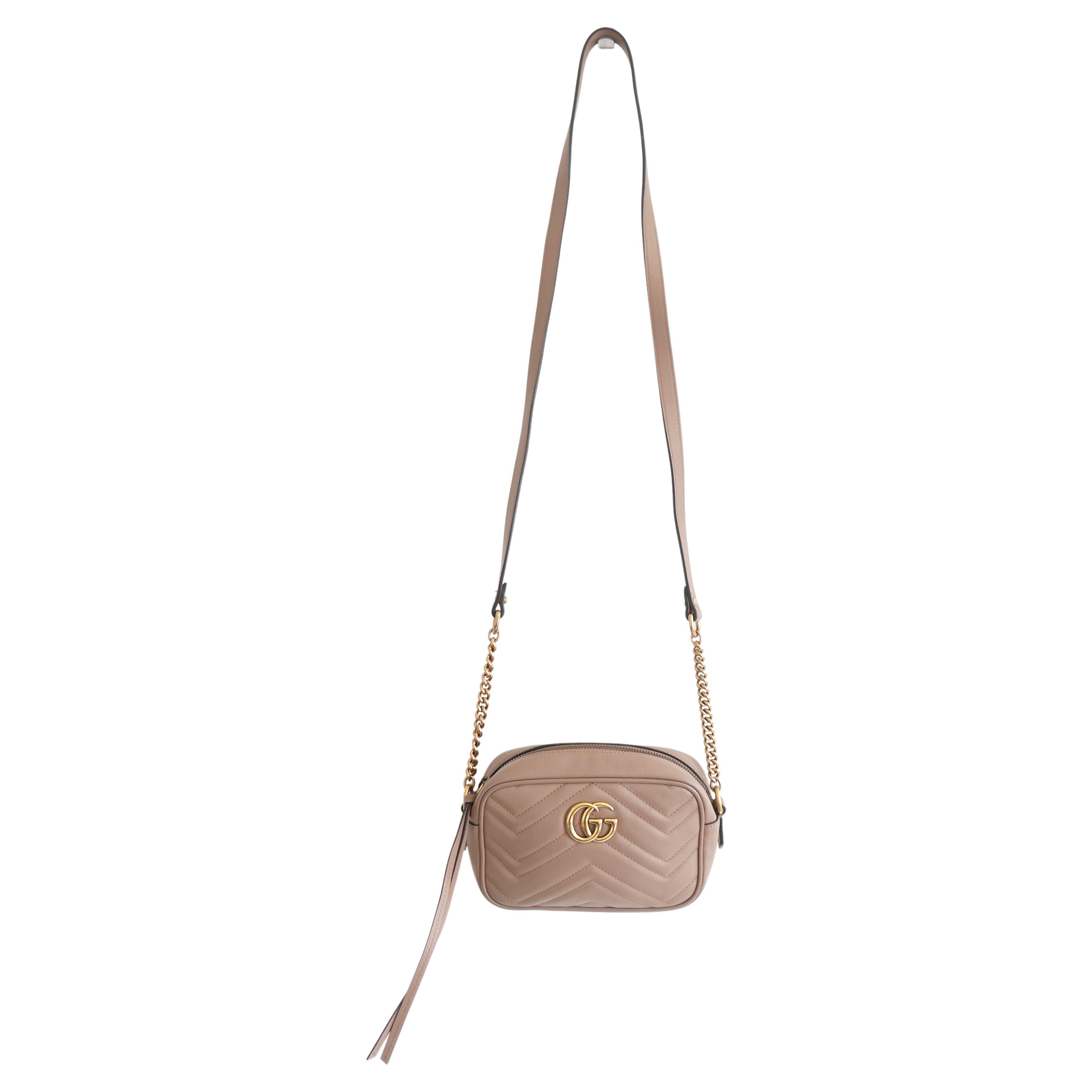 Gucci GG Marmont Mini Crossbody Bag For Sale at 1stDibs