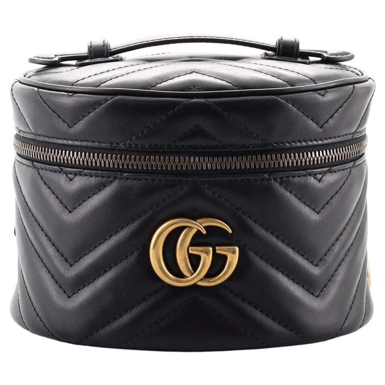 Gucci GG Marmont Vanity Backpack Matelasse Leather Mini at 1stDibs