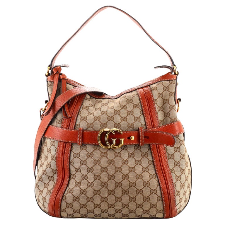 Gucci GG Running Hobo GG Canvas Medium For Sale at 1stDibs