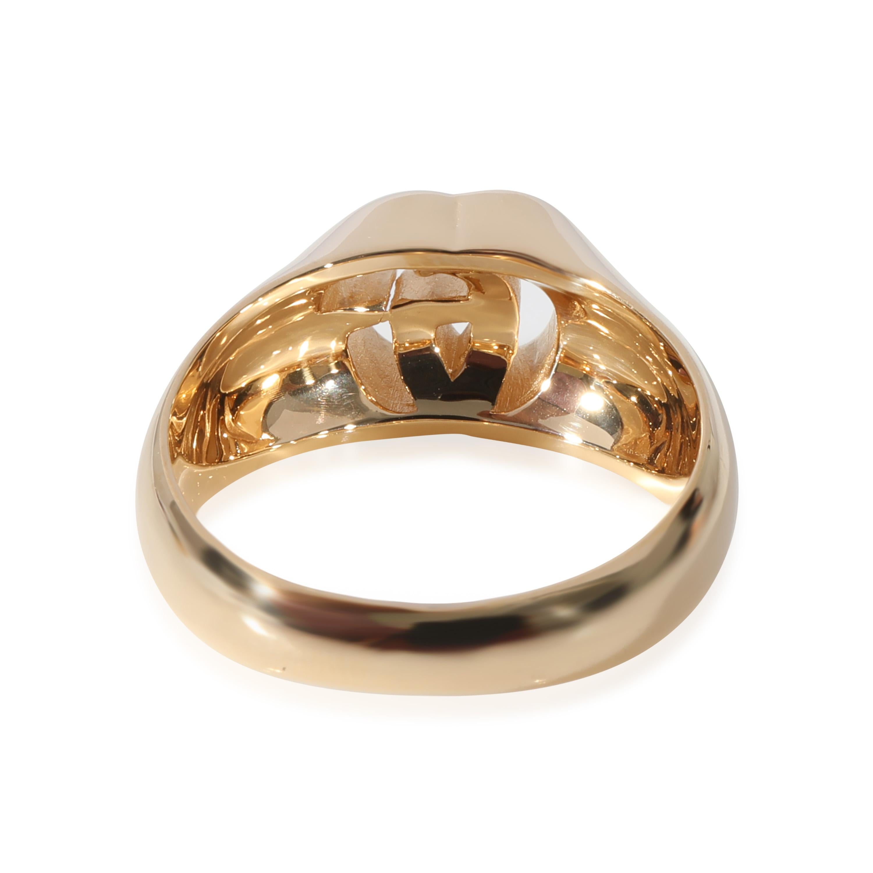 Gucci GG Running Ring in 18k Yellow Gold For Sale at 1stDibs | gg ...