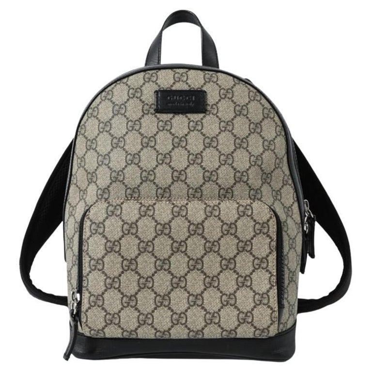 GUCCI GG SUPREME Backpack For Sale at 1stDibs