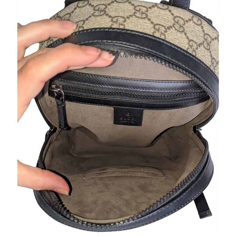 Gucci GG Supreme Canvas Eden Small Unisex Backpack at 1stDibs | gucci ...