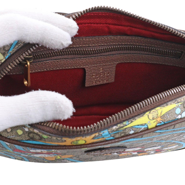 Gucci GG Supreme Donald Duck Disney x Gucci Leather Unisex Belt Bag ...