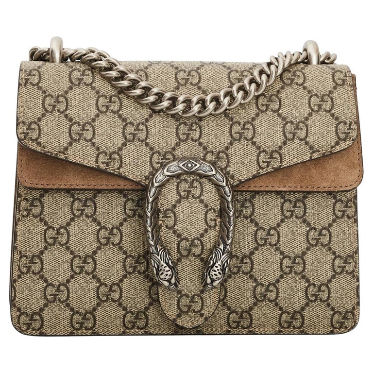 Gucci GG Supreme Monogram Dionysus Mini Bag (421970) at 1stDibs