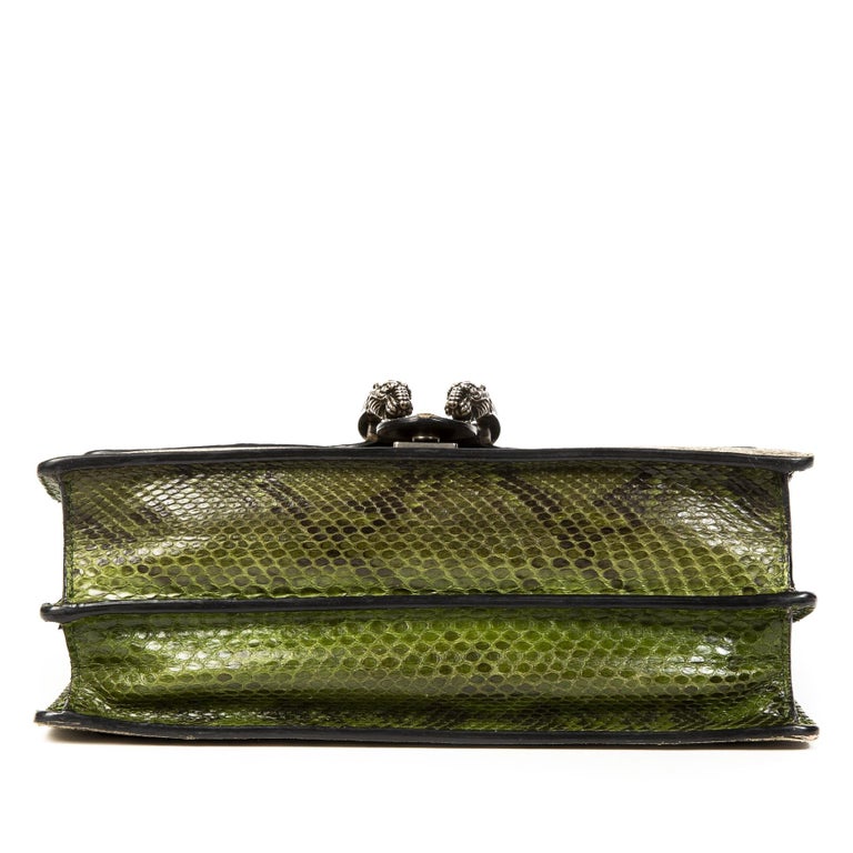Gucci GG Supreme Monogram Python Dionysus at 1stDibs