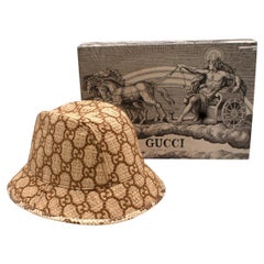 Gucci Vintage Monogram GG Bucket Hat For Sale at 1stDibs
