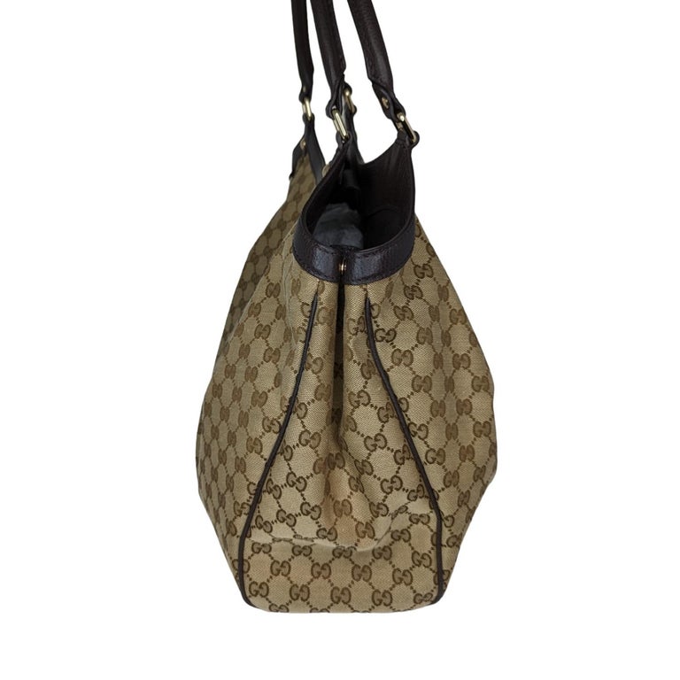 Gucci GG Supreme Sukey Large Hobo For Sale at 1stDibs