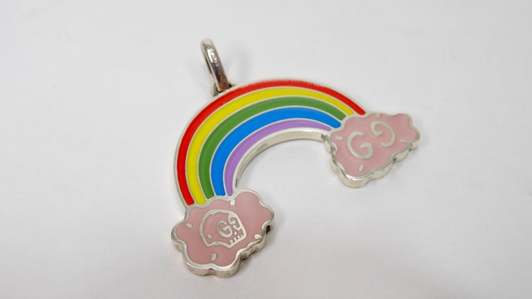 Gucci Ghost Rainbow Charm For Sale at 1stDibs