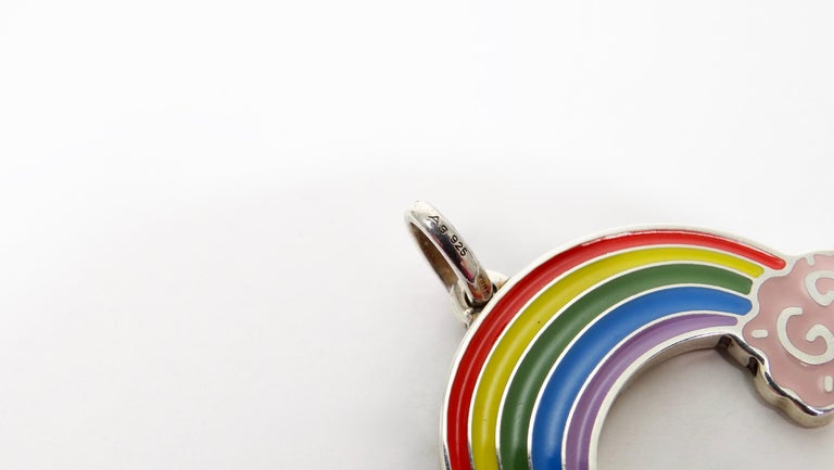 Gucci Ghost Rainbow Charm For Sale at 1stDibs