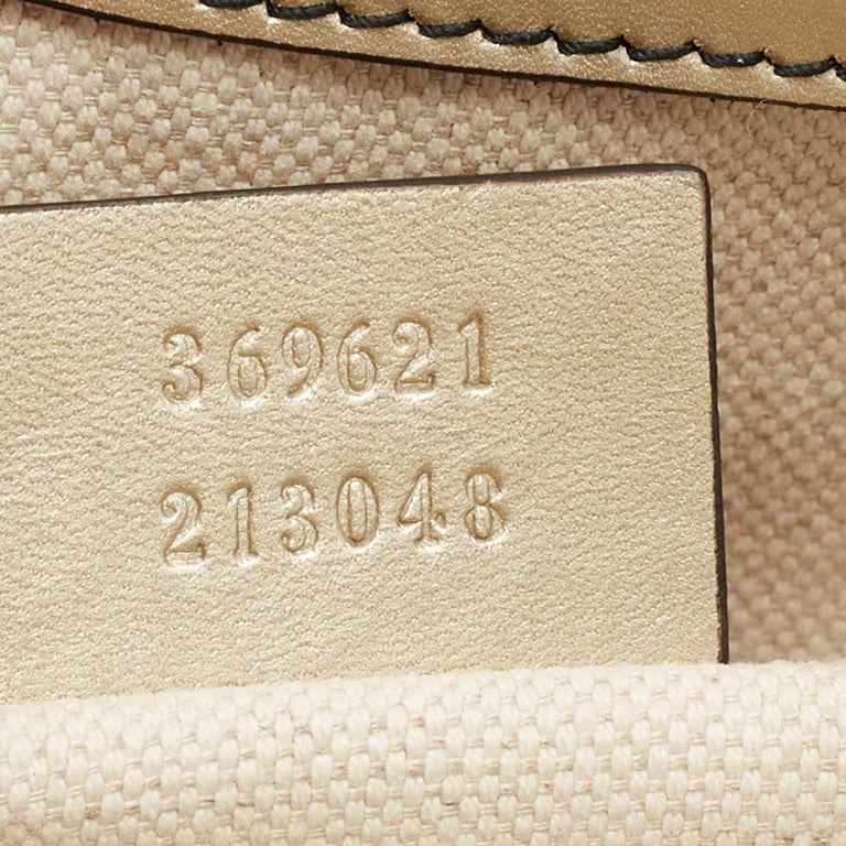 Gucci Gold Guccissima Leather Emily Chain Shoulder Bag at 1stDibs