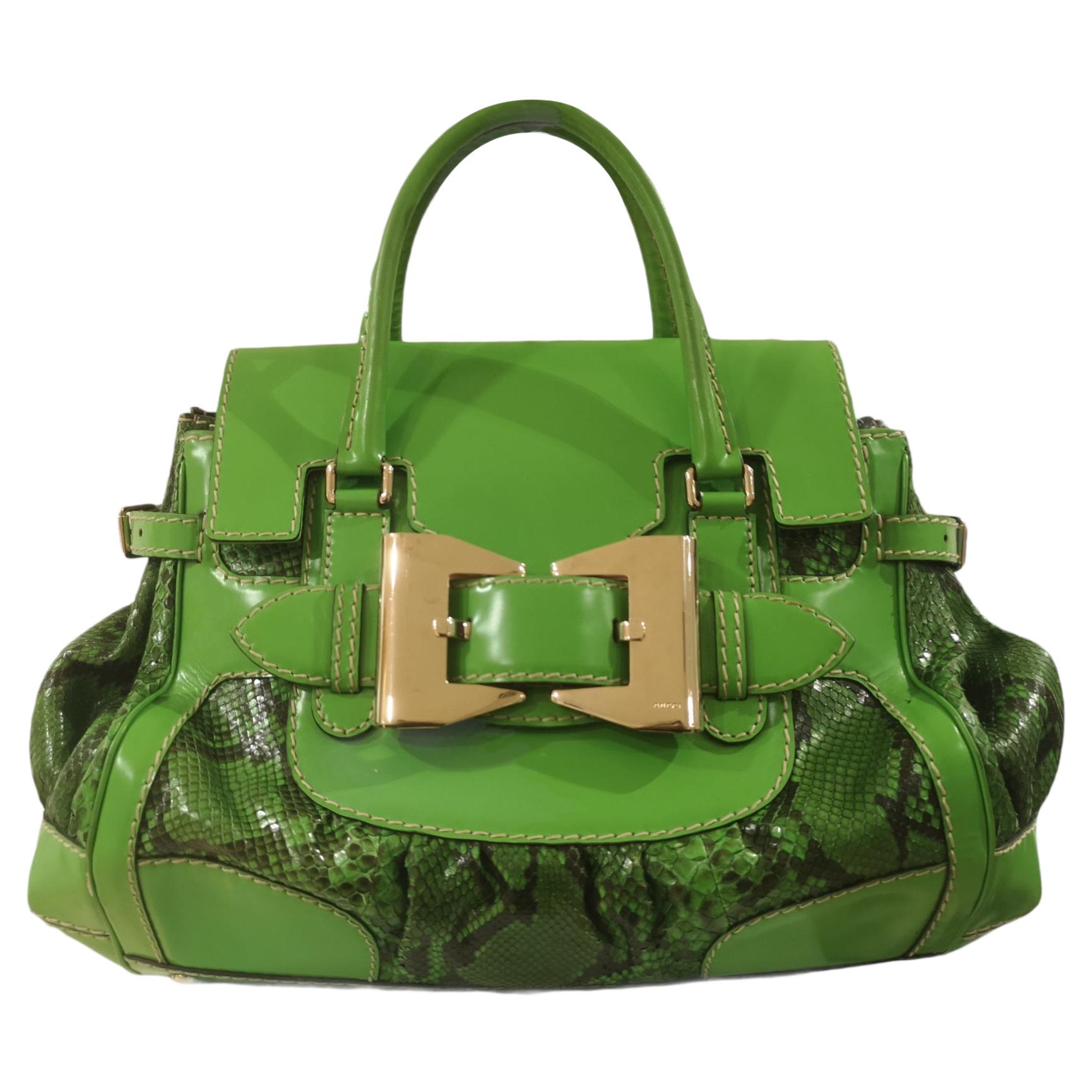 Gucci Lime Green Leather Twill Hobo For Sale at 1stDibs | gucci fanny ...