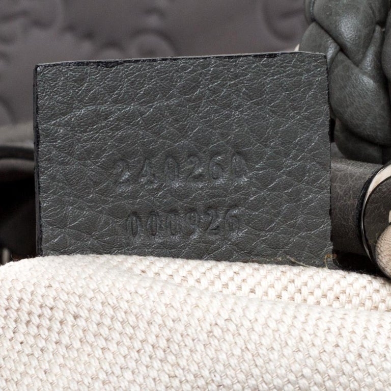 Gucci Grey GG Neoprene and Leather Techno Horsebit Tote at 1stDibs ...