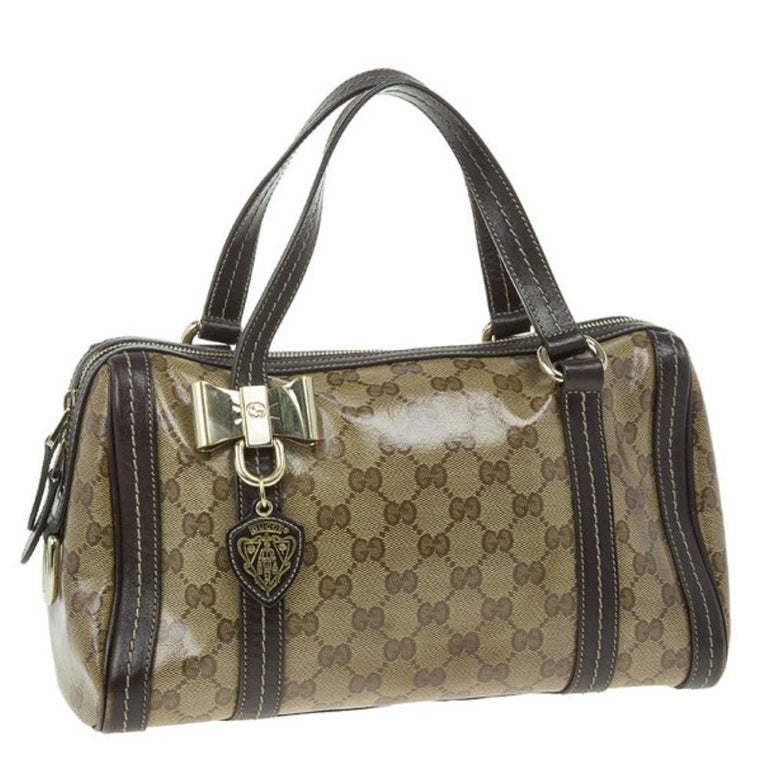 Gucci Guccissima Duchessa Medium Boston For Sale at 1stDibs