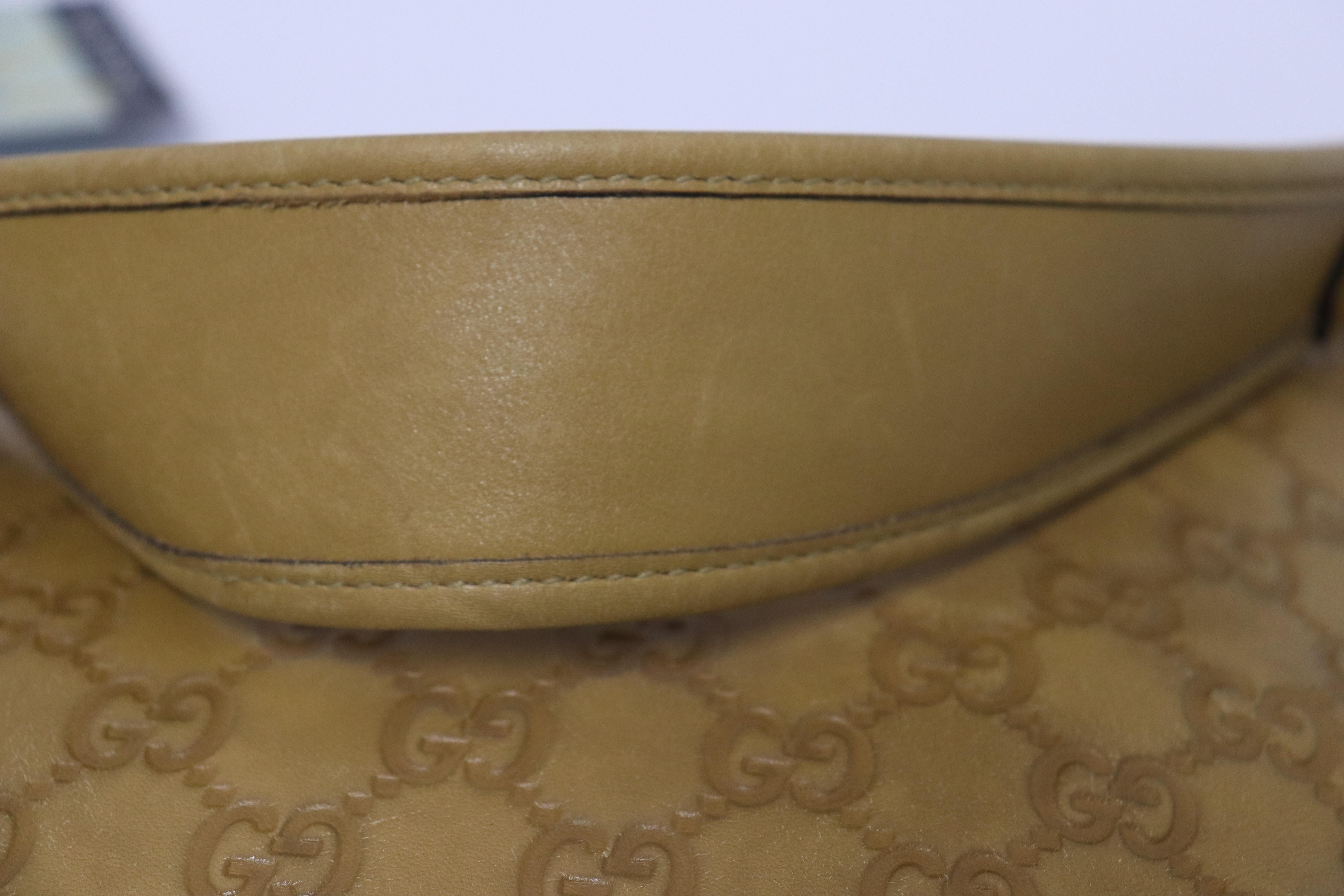 Gucci Guccissima Leather Medium Britt Shoulder Bag For Sale at 1stDibs