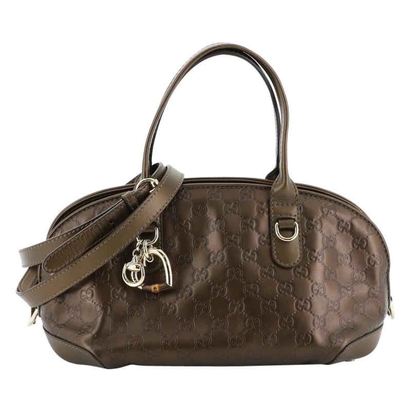 Gucci Stirrup Top Handle Bag Leather Large at 1stDibs | gucci stirrup bag