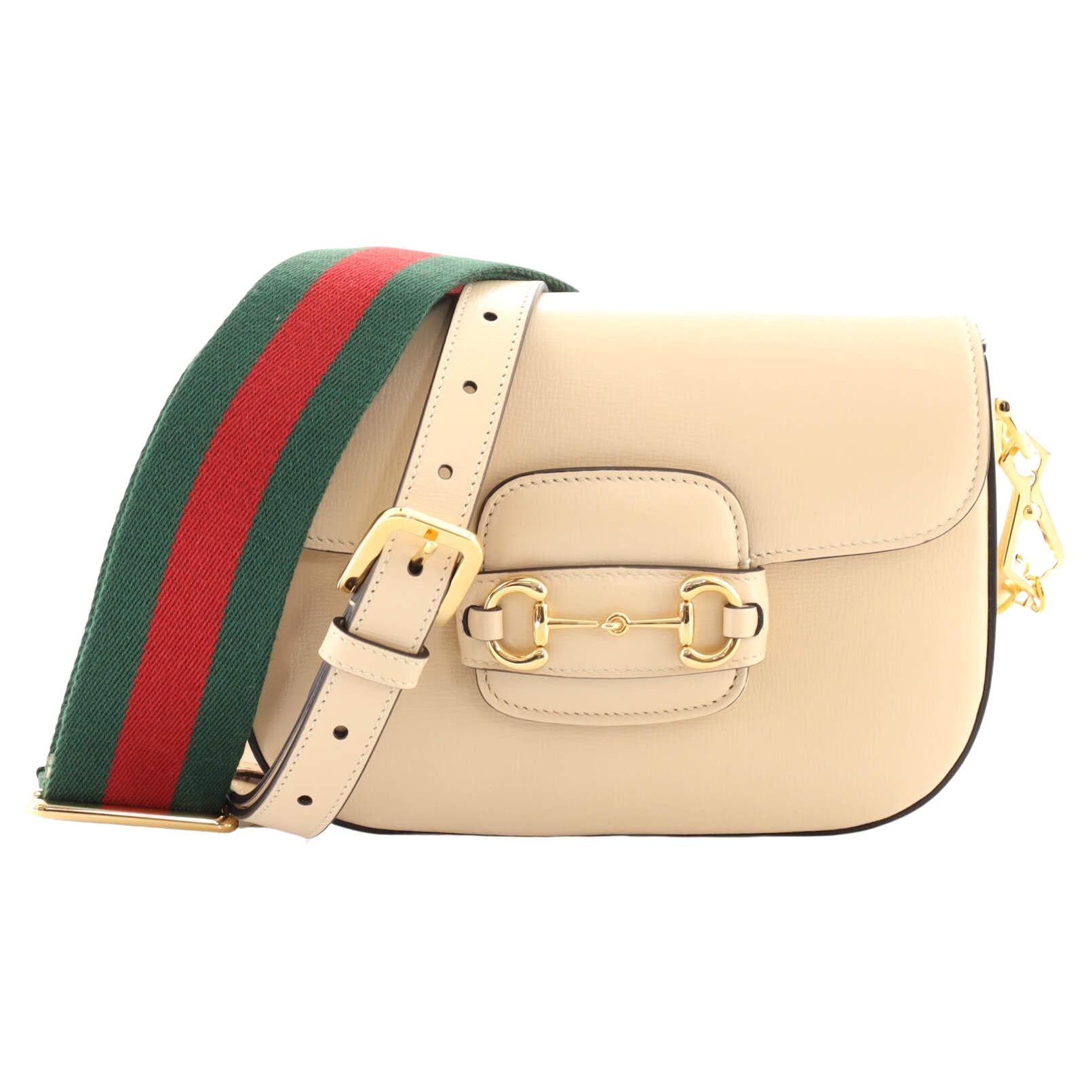 Gucci Horsebit 1955 Handbag Leather Mini at 1stDibs