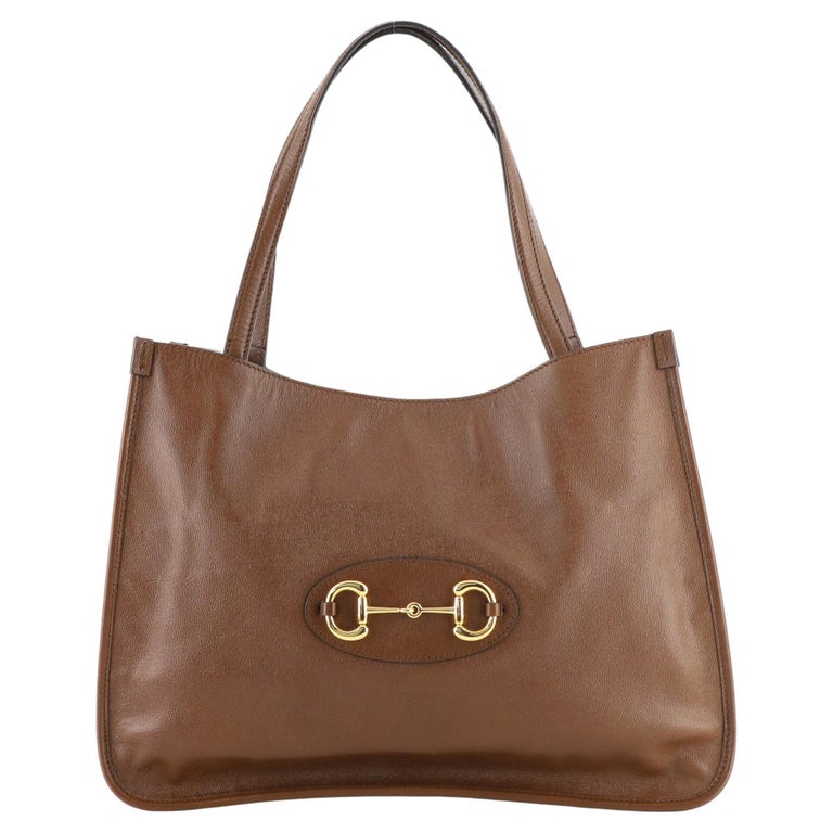 Gucci Horsebit 1955 Tote Leather Medium at 1stDibs