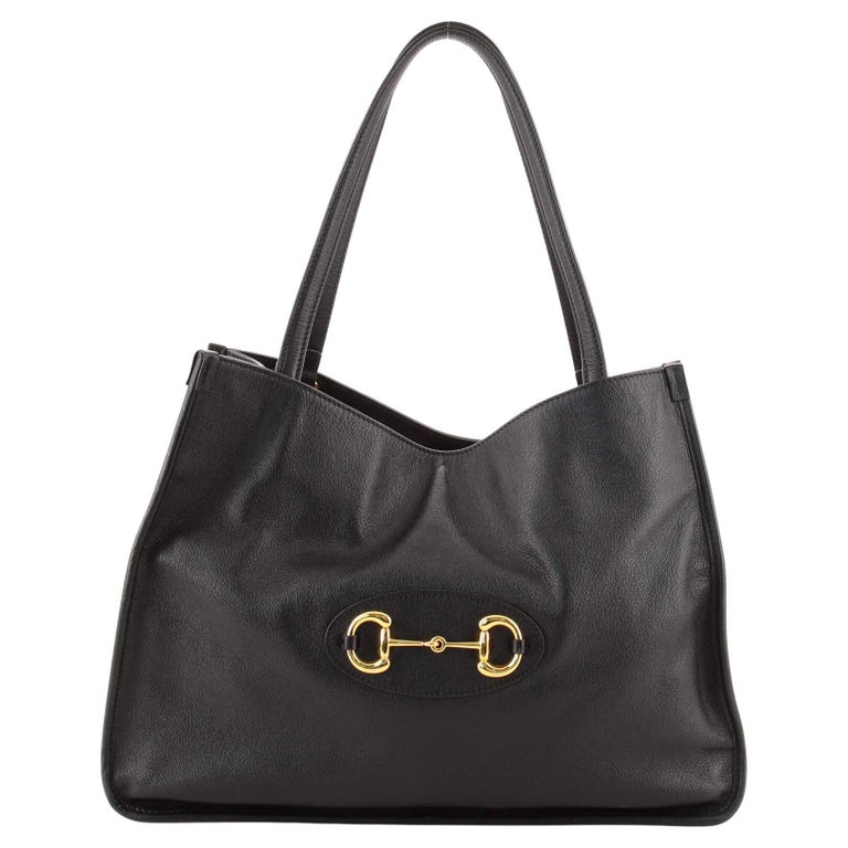 Gucci Horsebit 1955 Tote Leather Medium For Sale at 1stDibs