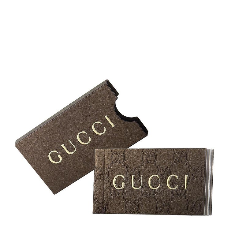 Gucci Icon Twirl 18 Karat White Gold Diamond Band Ring at 1stDibs