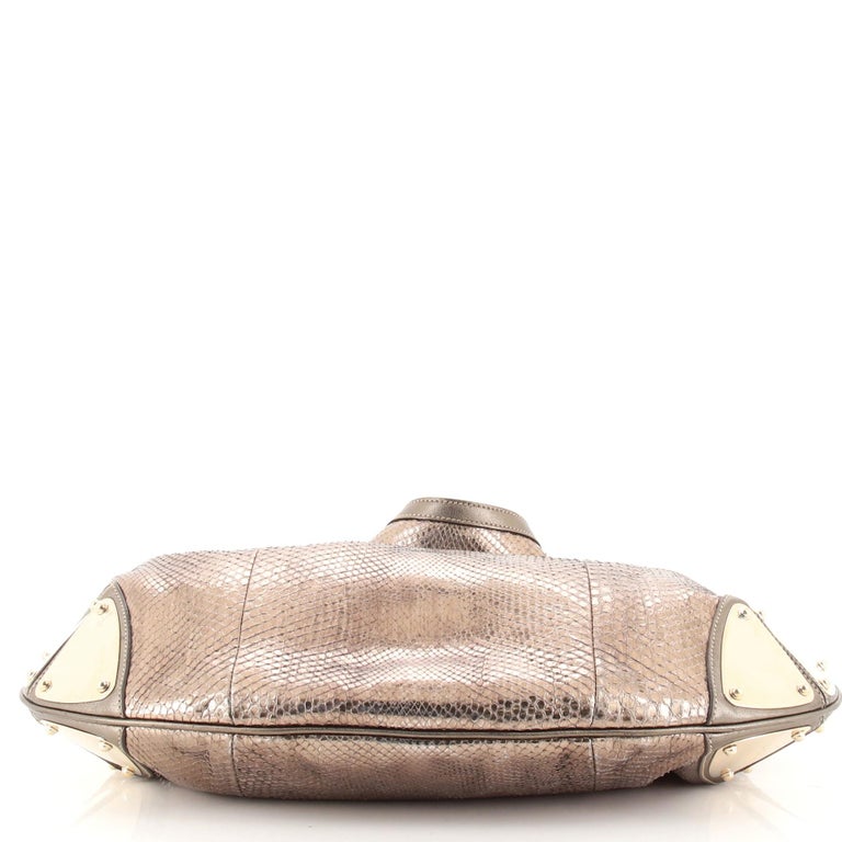 Gucci Indy Hobo Python Large at 1stDibs