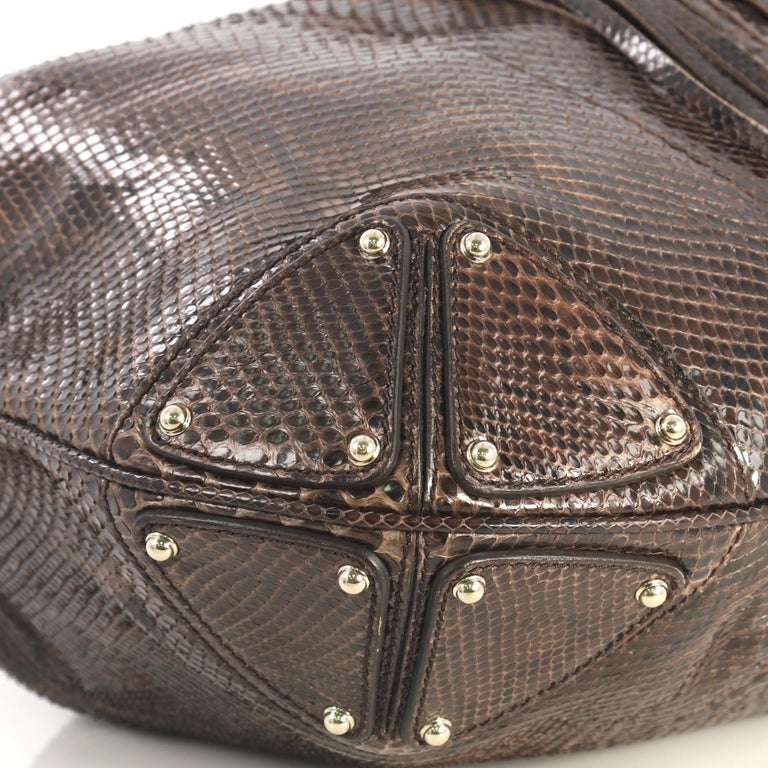 Gucci Indy Hobo Python Large at 1stDibs