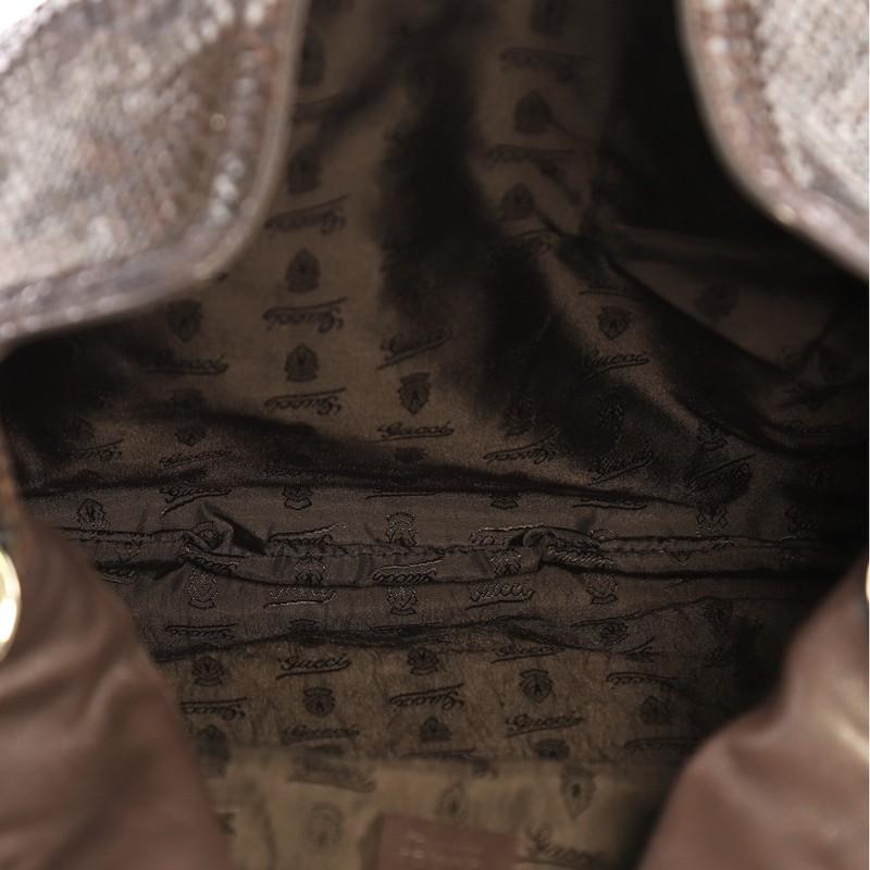 Gucci Indy Hobo Python Large at 1stDibs